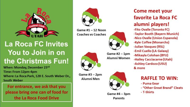 Christmas Games at La Roca Park – La Roca Futbol Club